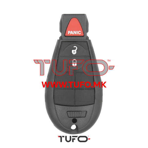 Chrysler Jeep Dodge Fobik Remote Key 2 + 1 Buttons 433MHz HITAG 2 – Tufo