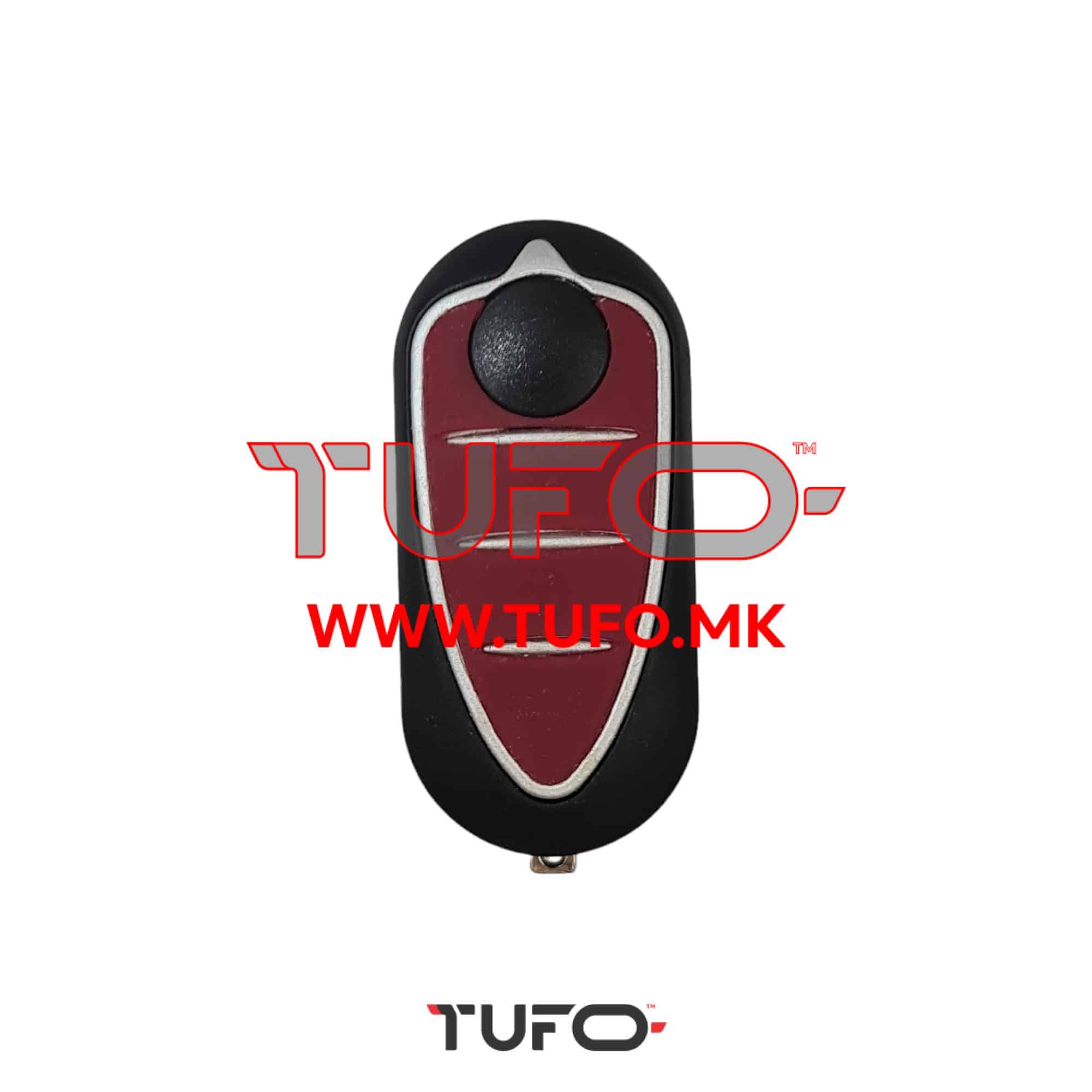 Alfa Romeo Mito Flip Remote Key 3 Buttons 433MHz PCF7946 Transponder ...