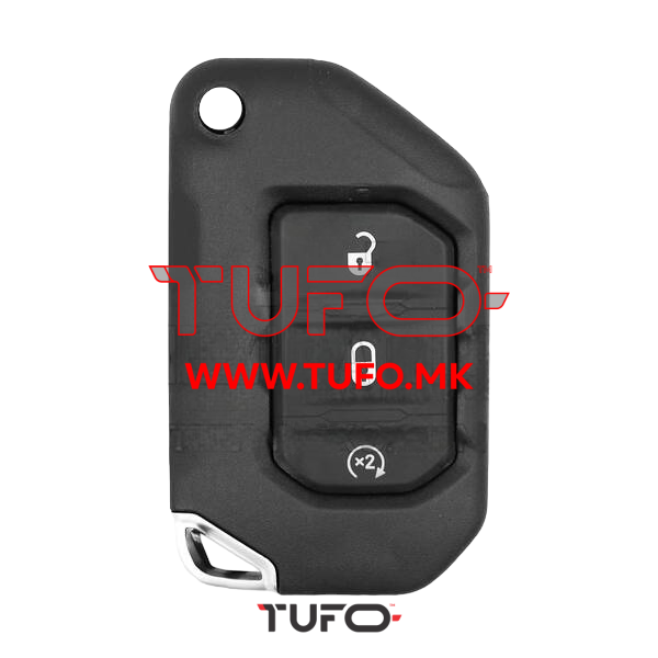 Jeep Wrangler 2018-2023 Genuine Flip Remote Key 3 Buttons 433MHz ...