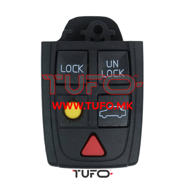 Volvo Remote Key Shell 5 Buttons – Tufo