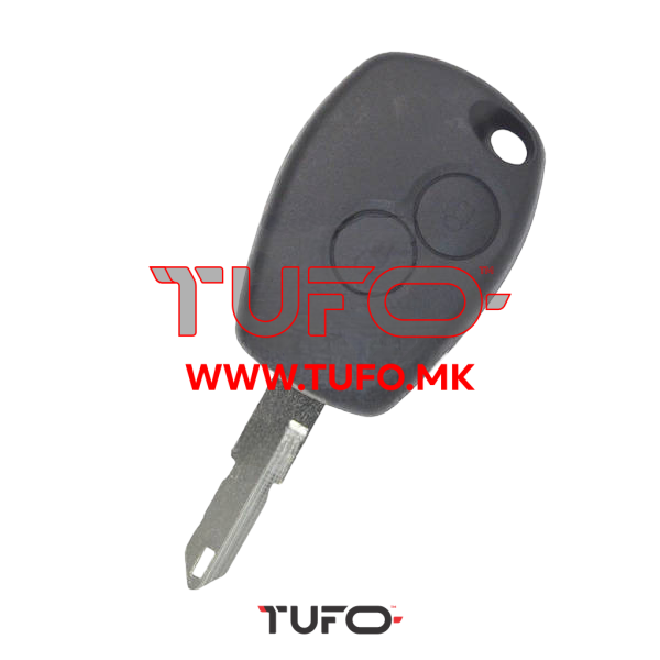 Renault Dacia Remote Key 2 Buttons 433MHz PCF7946 Transponder – Tufo
