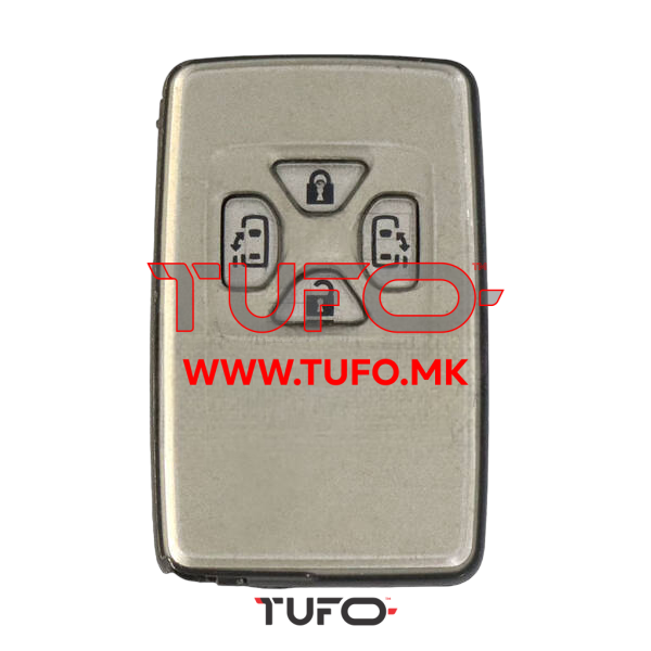 Toyota Smart Key 4 Buttons Slider Door 312MHz PCB 271451-0500 – Tufo