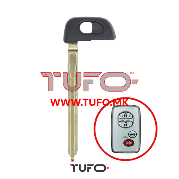 Toyota Smart key Emergency blade TOY48 Two Side – Tufo