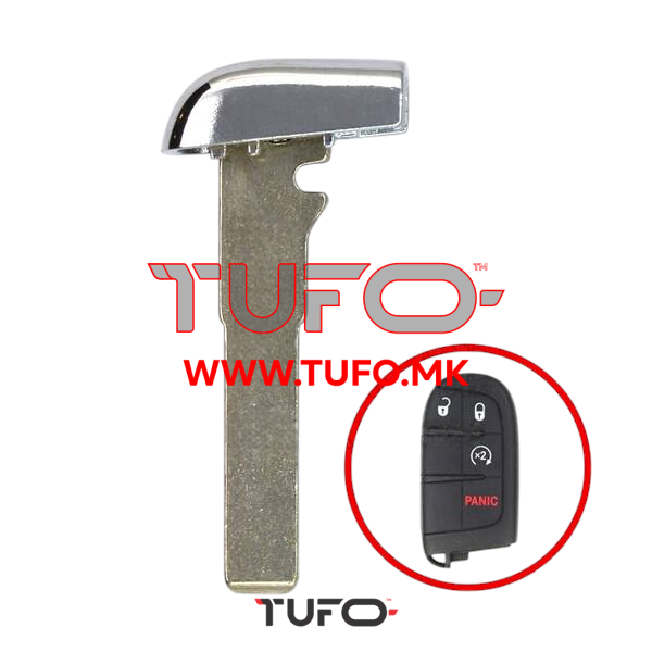 Jeep Compass Renegade Smart Key Emergency Blade SIP22 Type – Tufo