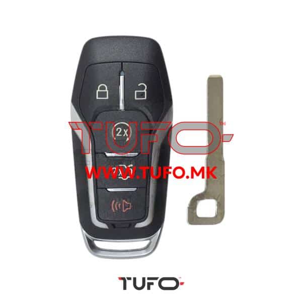 Ford Fusion Mustang 2017 Smart Remote Key Shell 4+1 Button – Tufo